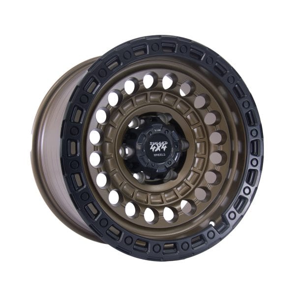 Rugged Military DX199 Alloy Wheel 17×9 (6×139.7) ET0 CB110.1 -Bronze ...