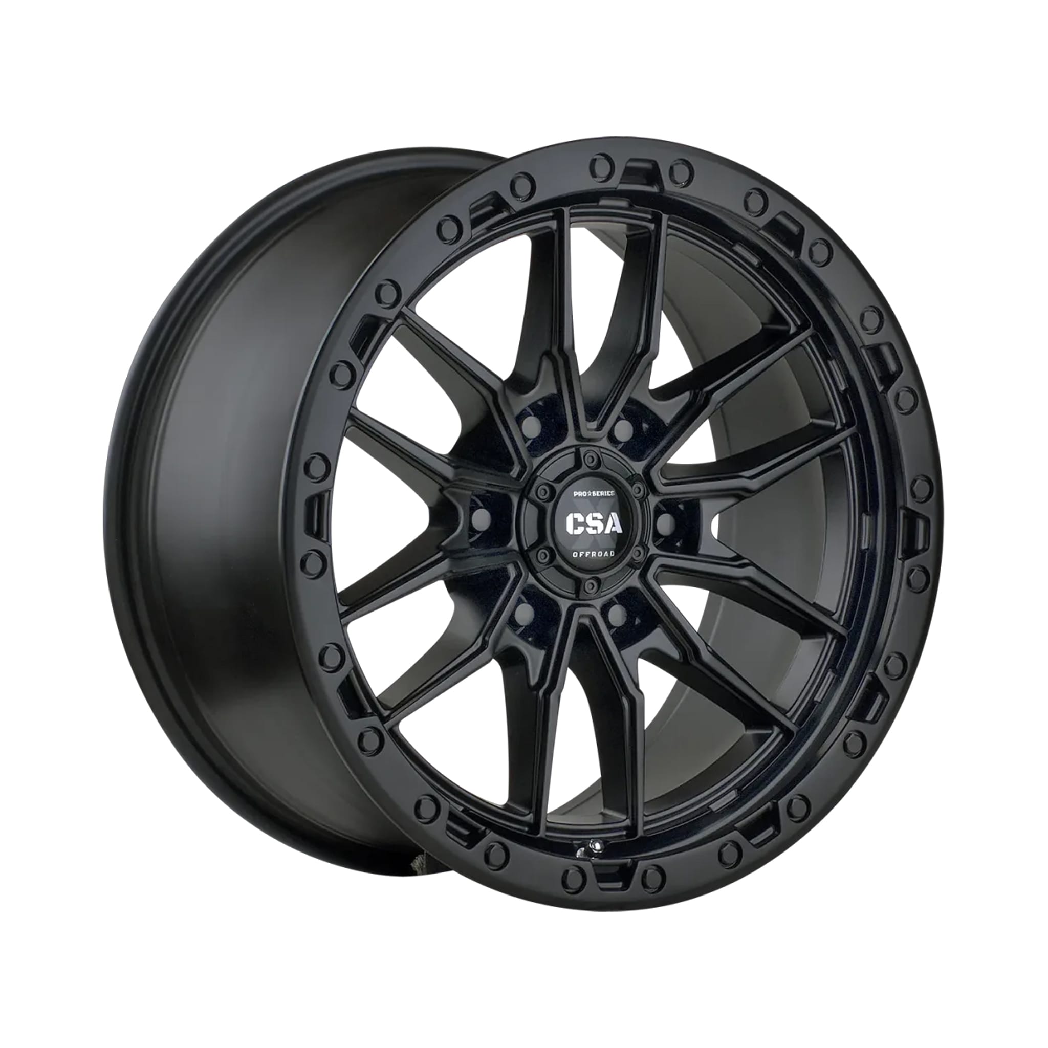 CSA-X RAZORBACK 17×9 6/139.7 ET20 Satin Black – Tyre Exchange