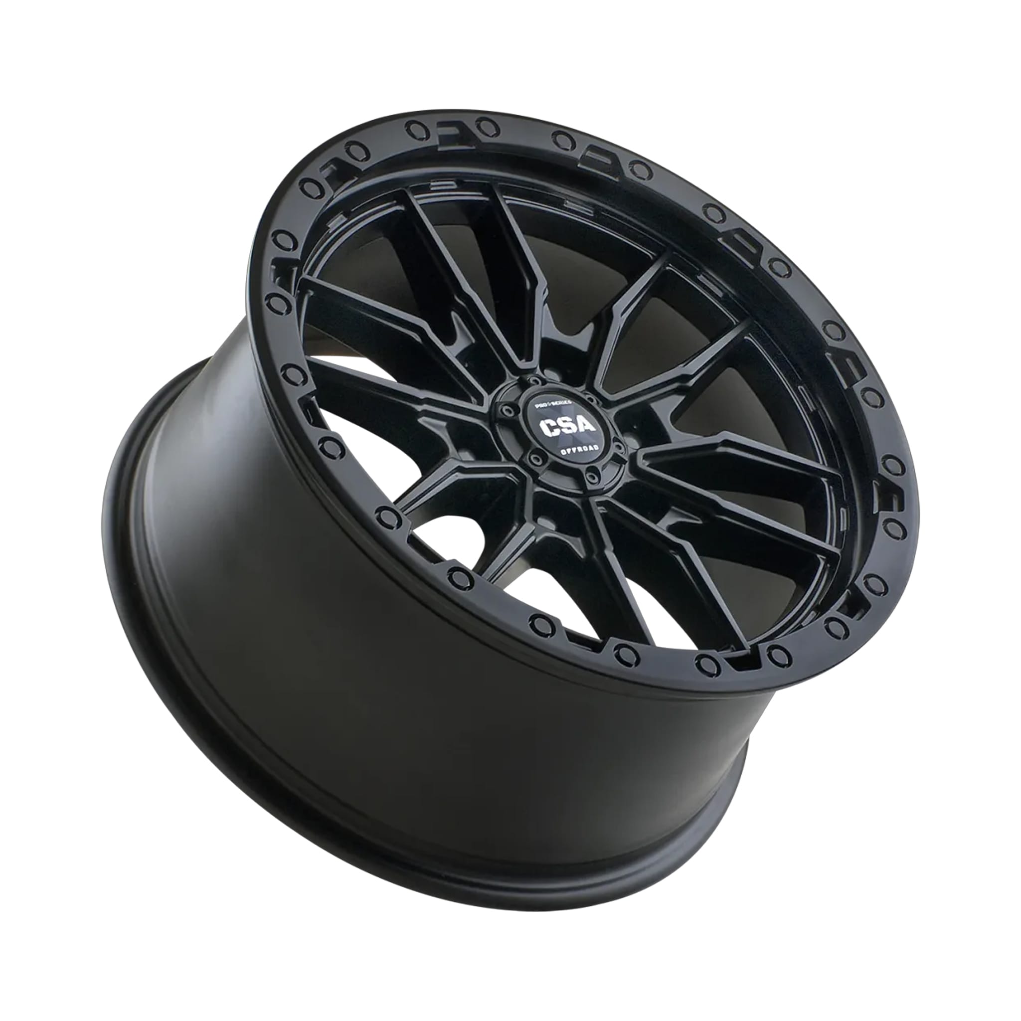 CSA-X RAZORBACK 17×9 6/139.7 ET20 Satin Black – Tyre Exchange